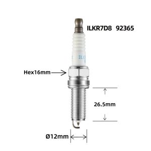 NGK ILKR7D8 Laser Iridium Spark Plugs for Suzuki Swift, Histler ...