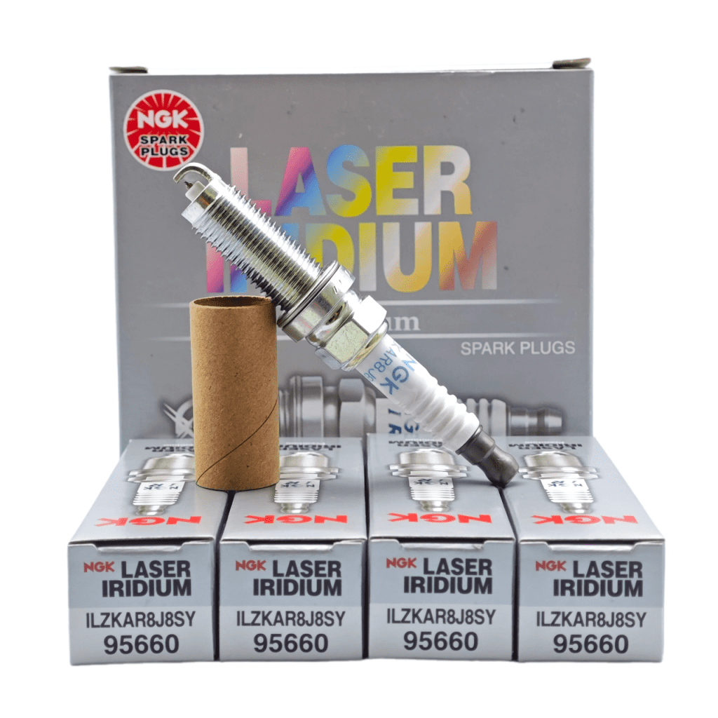 NGK ILZKAR8J8SY 95660 Laser Iridium Spark Plugs - Japan Made