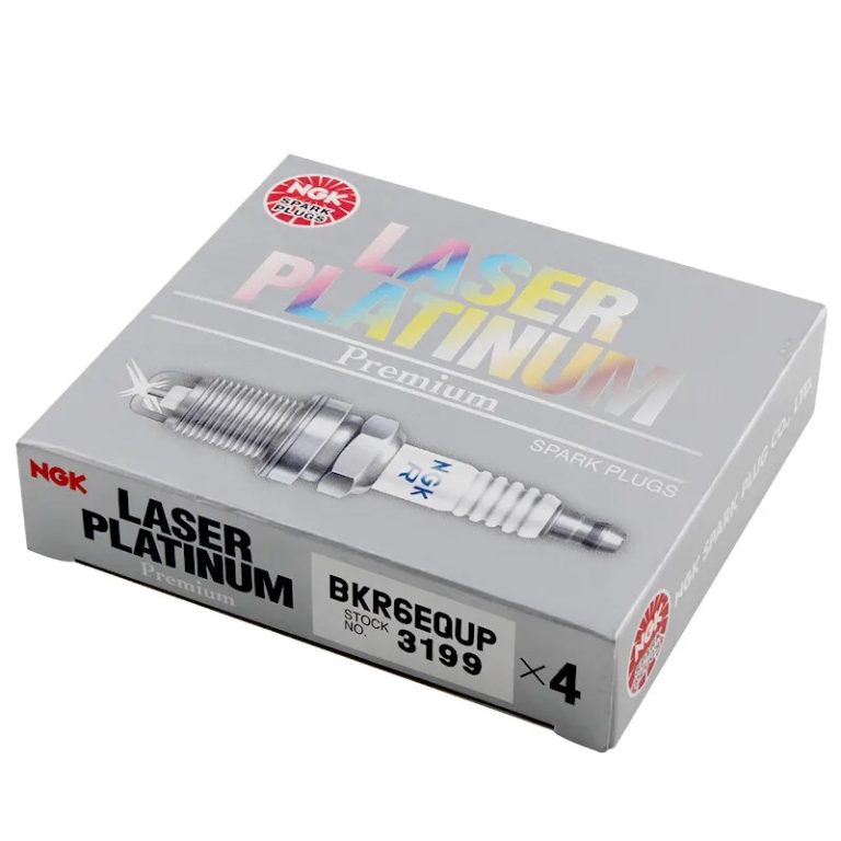 NGK BKR6EQUP Laser Platinum Spark Plug - Multi Ground Plug